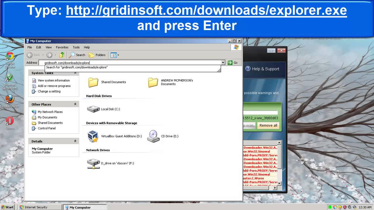 Internet Security MS virus (removal instructions) - YouTube