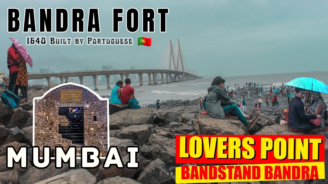 Lovers Point Mumbai Bandra Fort Bandstand Beach | Solo Exploring | 😂Too ...