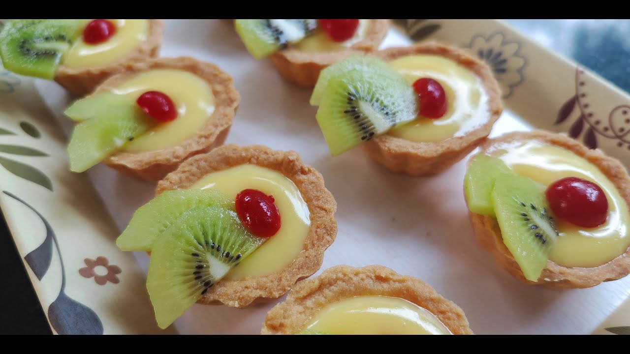 Kiwi Custard Tartlets - An old-school recipe to prepare short-crust ...