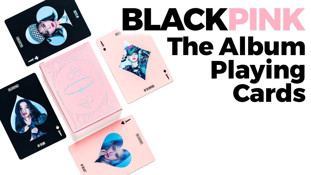 Unboxing Blackpink Playing Cards The Album Quick Look Youtube