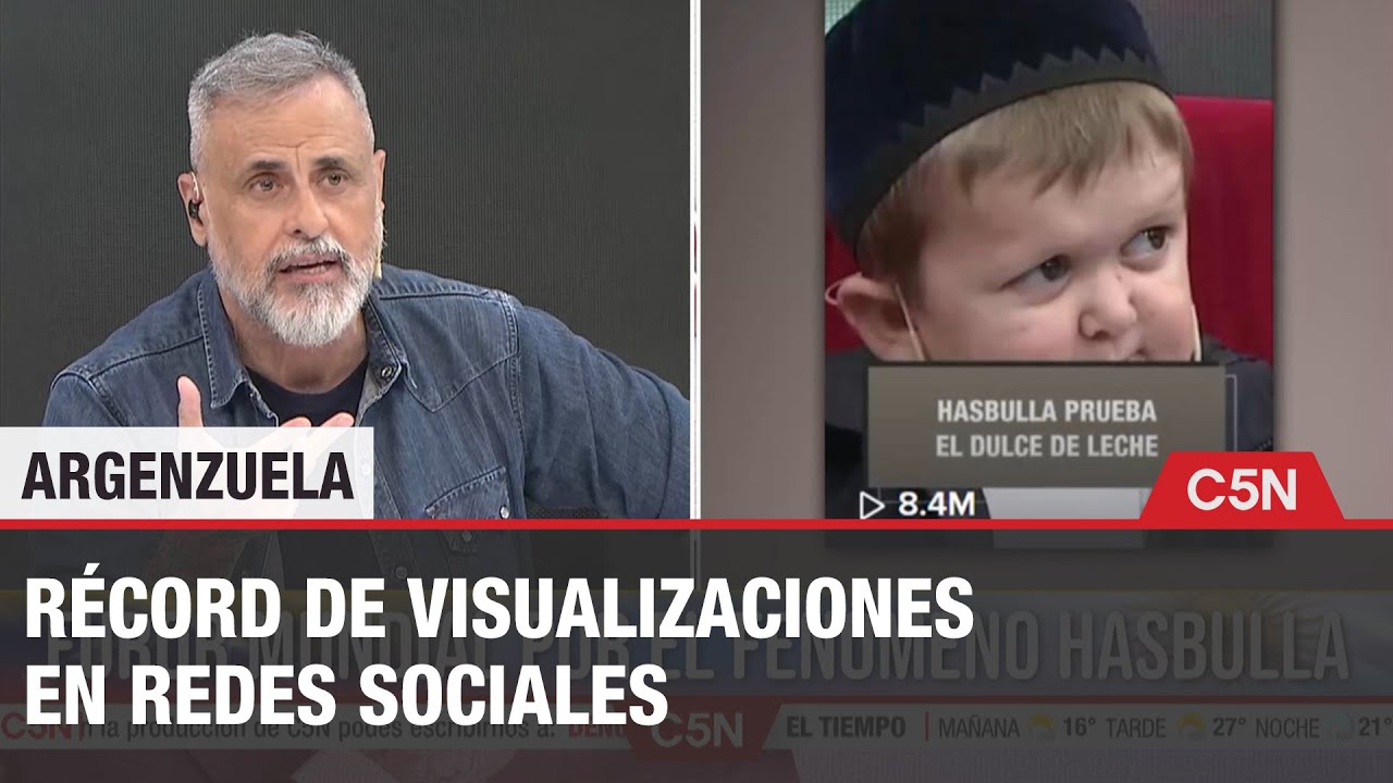HASBULLA en ARGENZUELA: RÉCORD mundial en INSTAGRAM y TIKTOK - YouTube