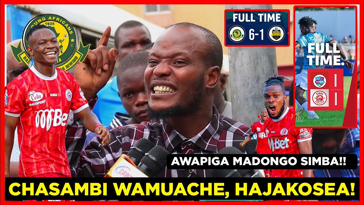 DOSA YANGA: ACHAFUKWA, NA WAAMUZI KUIBEBA SIMBA/ CHASAMBI AMEKOSEA ...