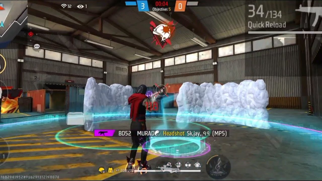 Lone Wolf 1 VS 1 Game Play ||Garena Free Fire - YouTube