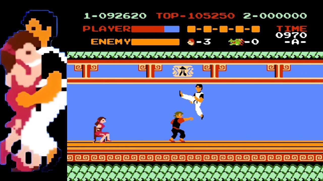 Spartan X (NES) Playthrough - YouTube