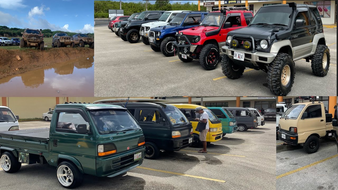 KEI Car Cruise to the Guam International Raceway! Guam trucks, Guam ...