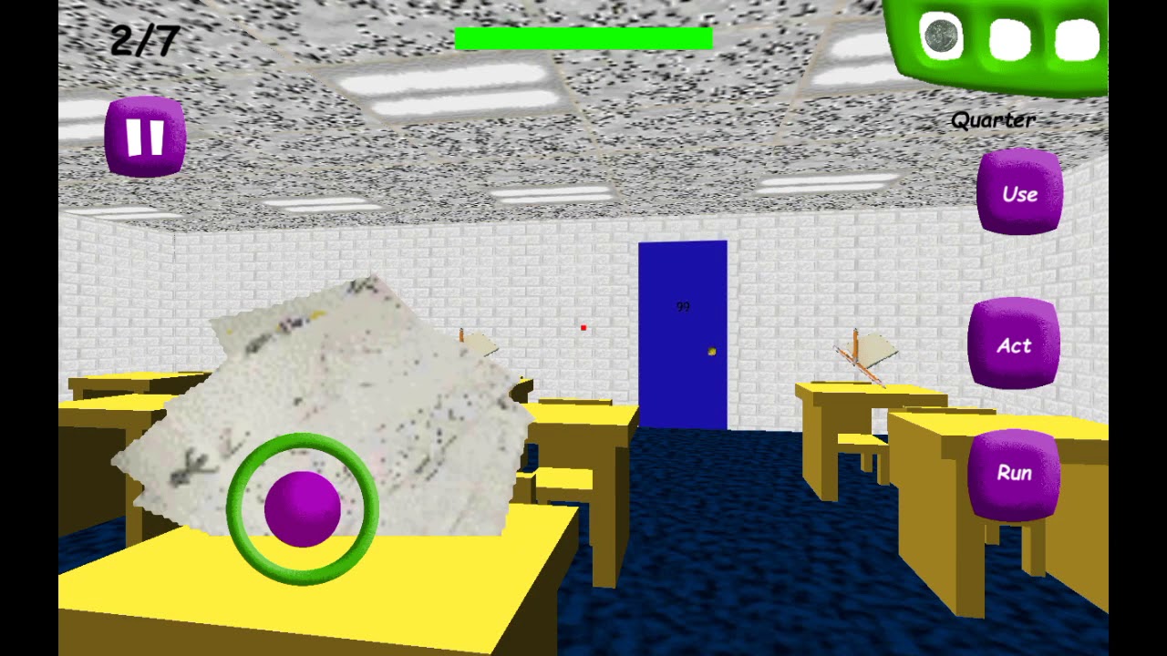 Logan plays Baldi's Basics in Education and Learning (Part 1) - YouTube