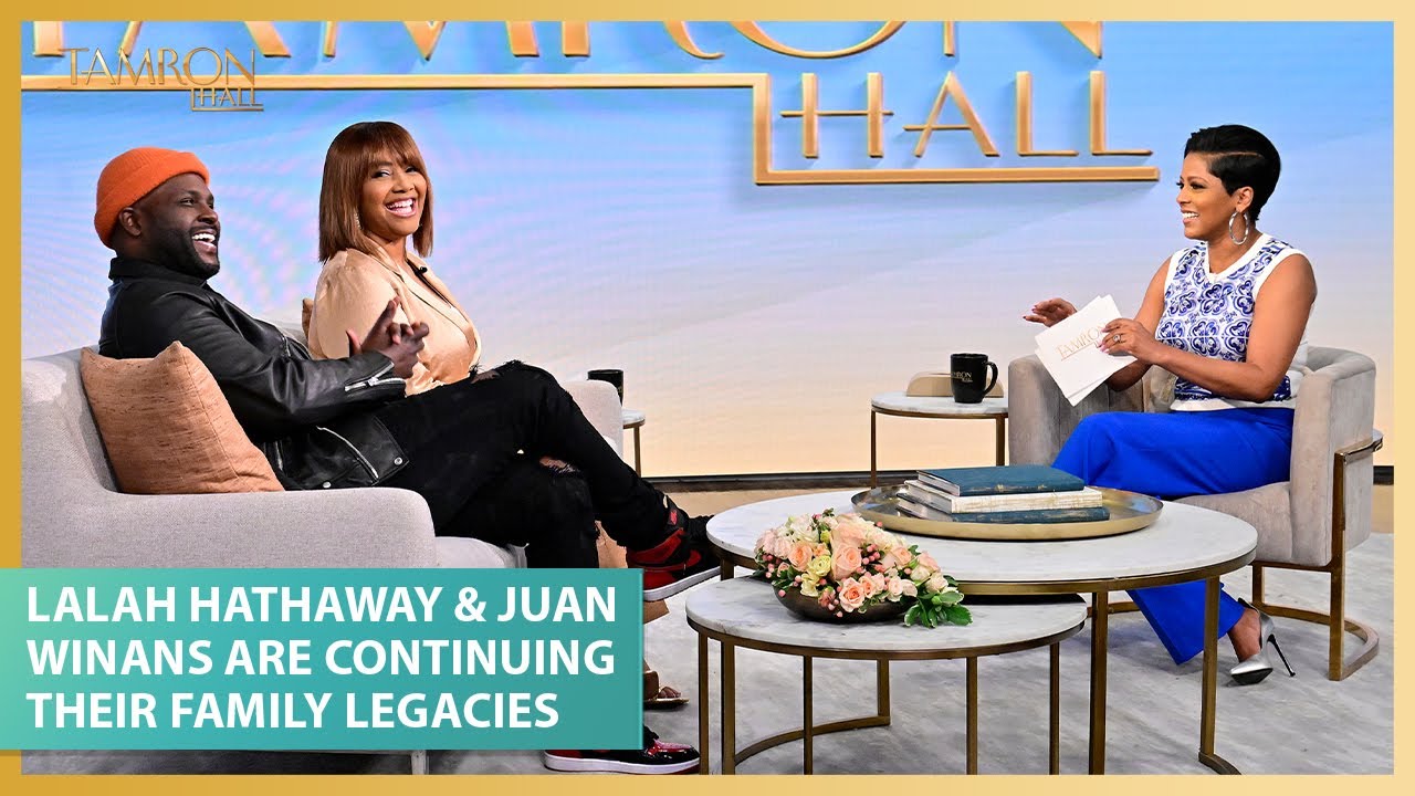 Lalah Hathaway & Juan Winans Are Continuing Their Families Legacies ...