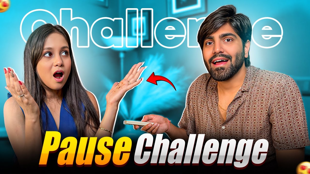 24 HOUR PAUSE CHALLENGE | Embarrassed her in PUBLIC🤣 - YouTube