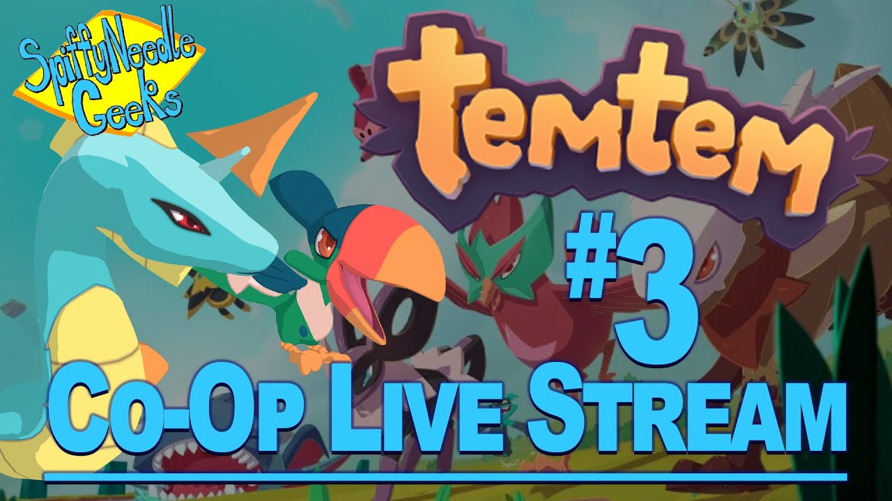 SNG Co-Op Live Stream: Temtem (Session 3) - YouTube