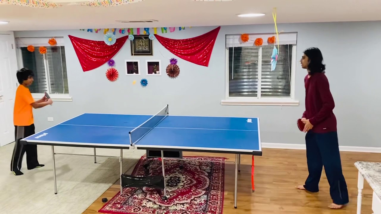 Let’s play table tennis today - YouTube