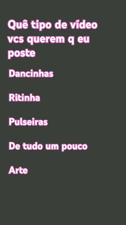 coloquem nos comentários pfvr - YouTube