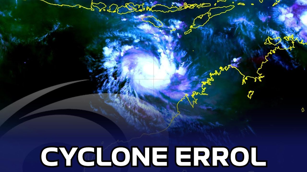 Cyclone Errol threatens Western Australia this weekend - YouTube