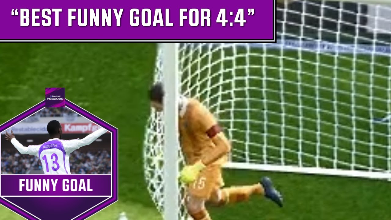 eFootball PES 2020 - Best Funny Goal for 4:4 - YouTube