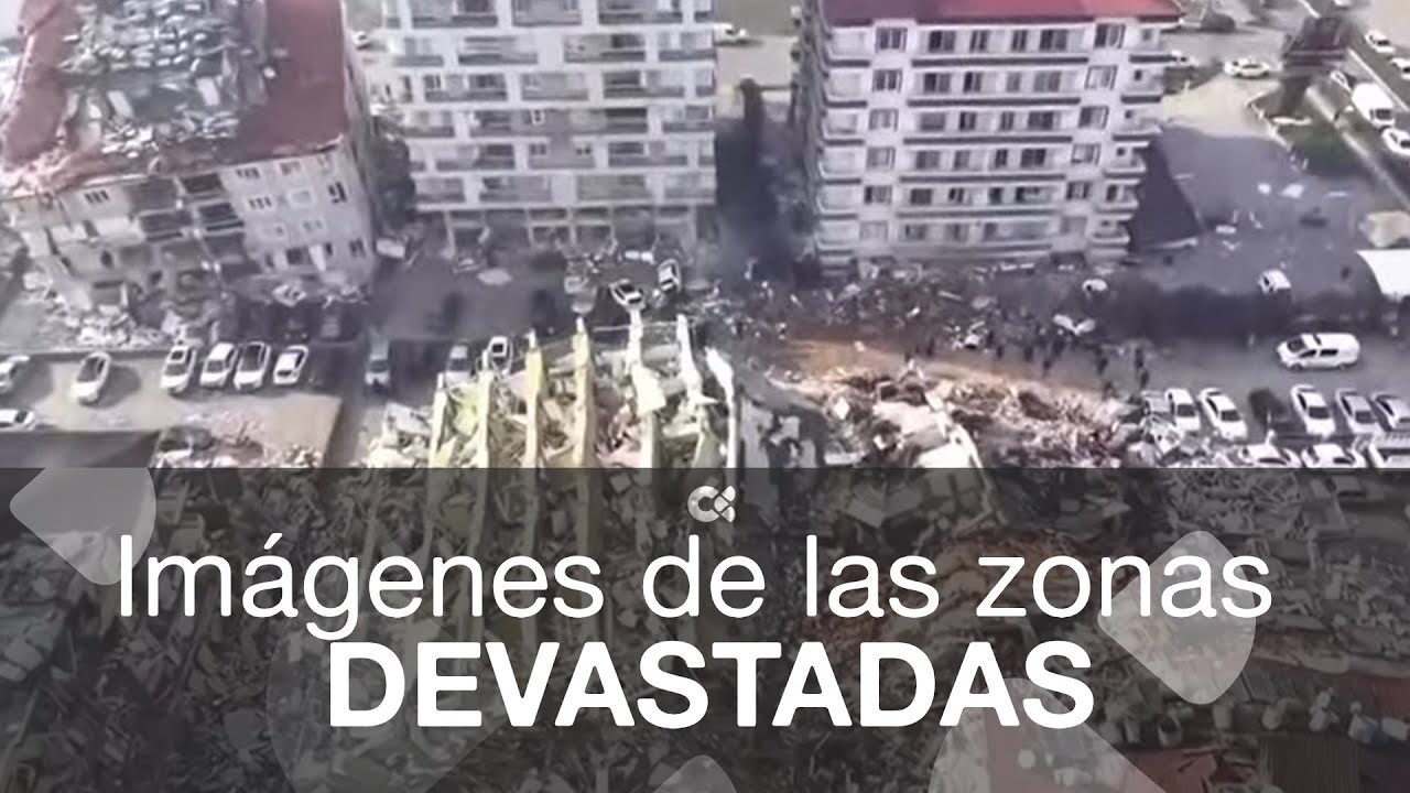 La devastación en Turquía y Siria en imágenes - YouTube