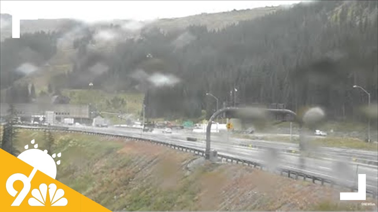 Winter is coming: Rain falls in Colorado's mountains - YouTube
