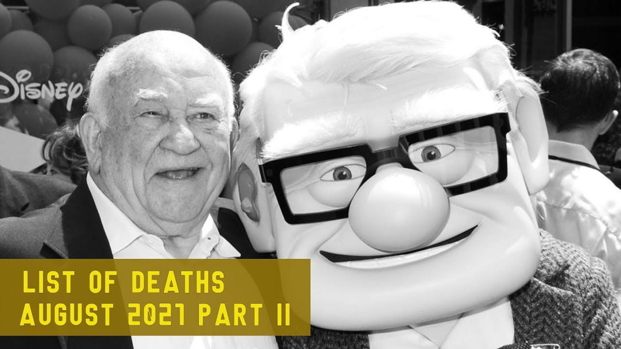 List of Deaths August 2021 Part 2 | Celebrity Deaths August 2021 - YouTube