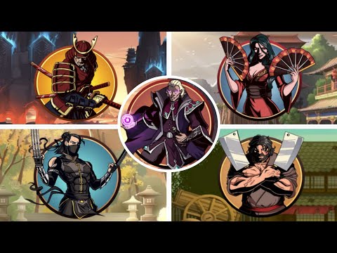 Shadow Fight 2 Sensei Story Full Walkthrough - All Bosses + Dialogues (No Round Loses)