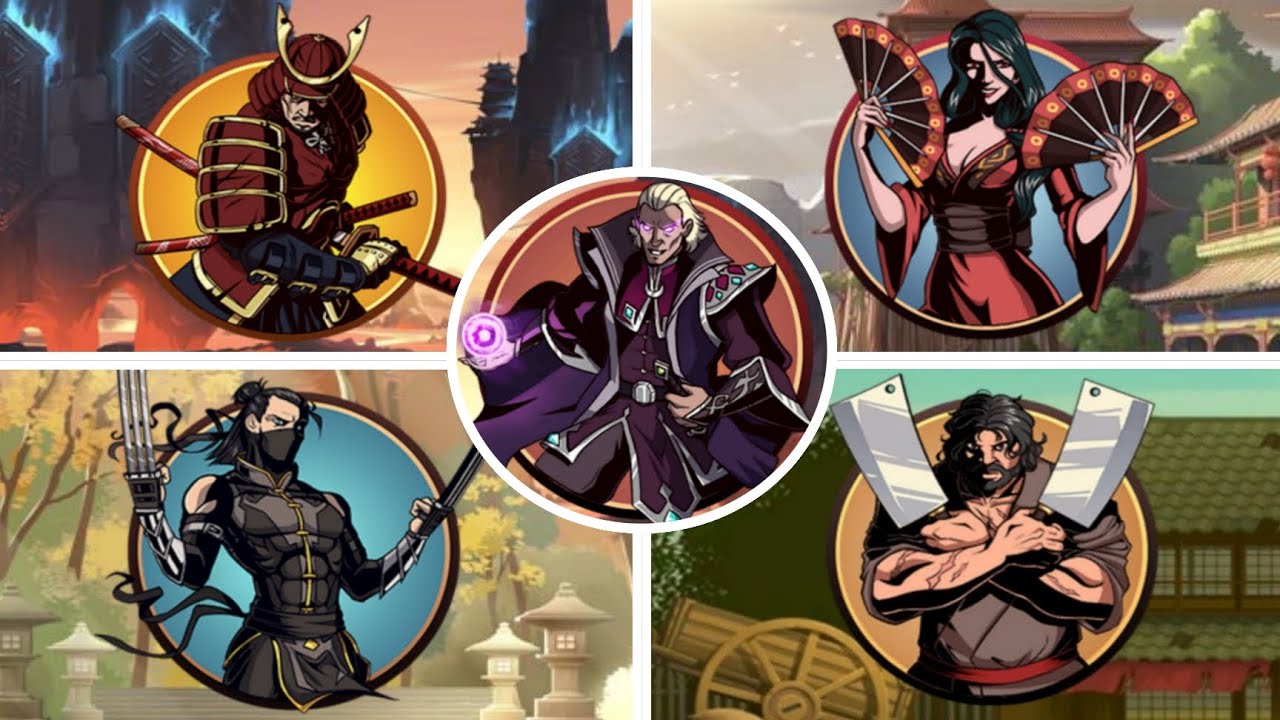 Shadow Fight 2 Sensei Story Full Walkthrough - All Bosses + Dialogues ...