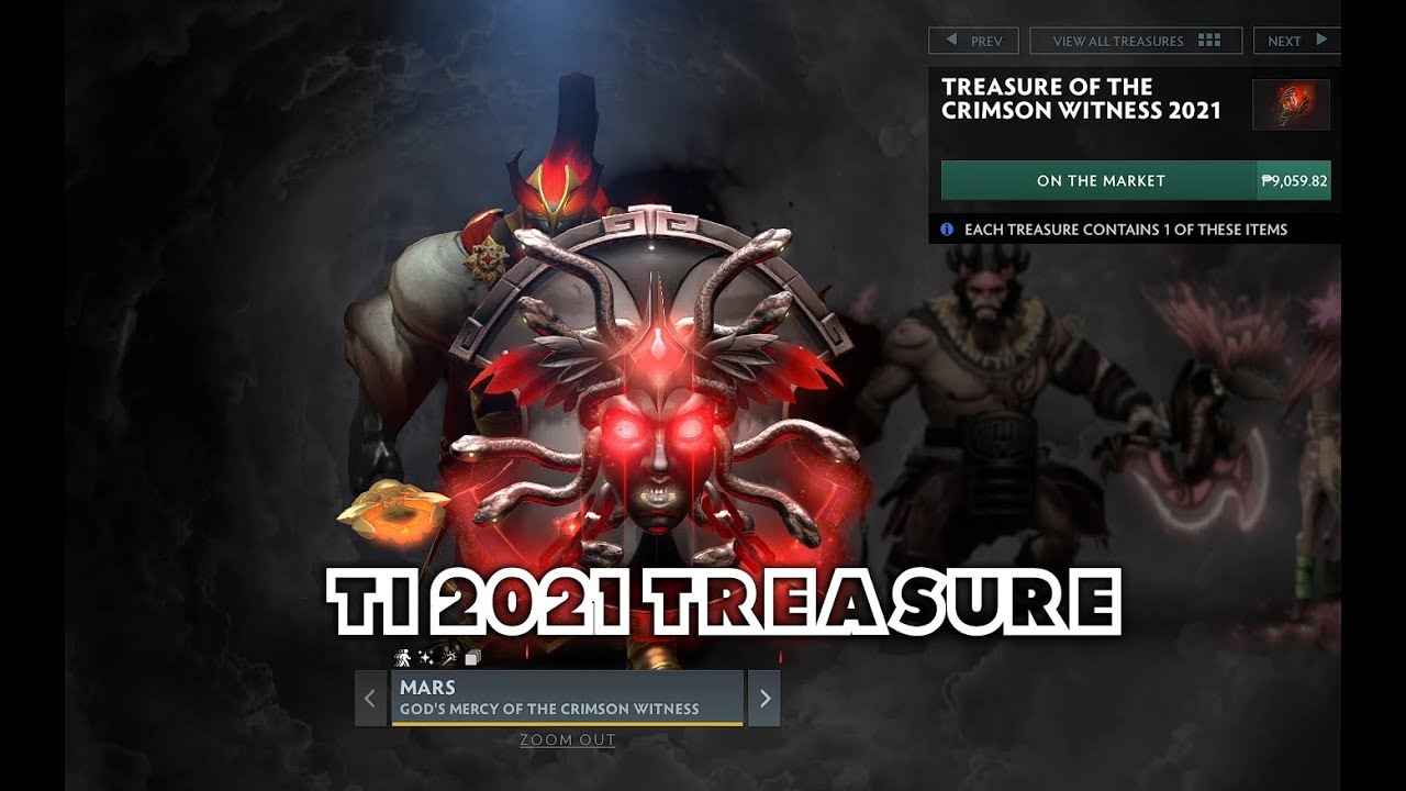 Treasure of the Crimson Witness 2021 | Dota 2 | Exclusive Immortals ...