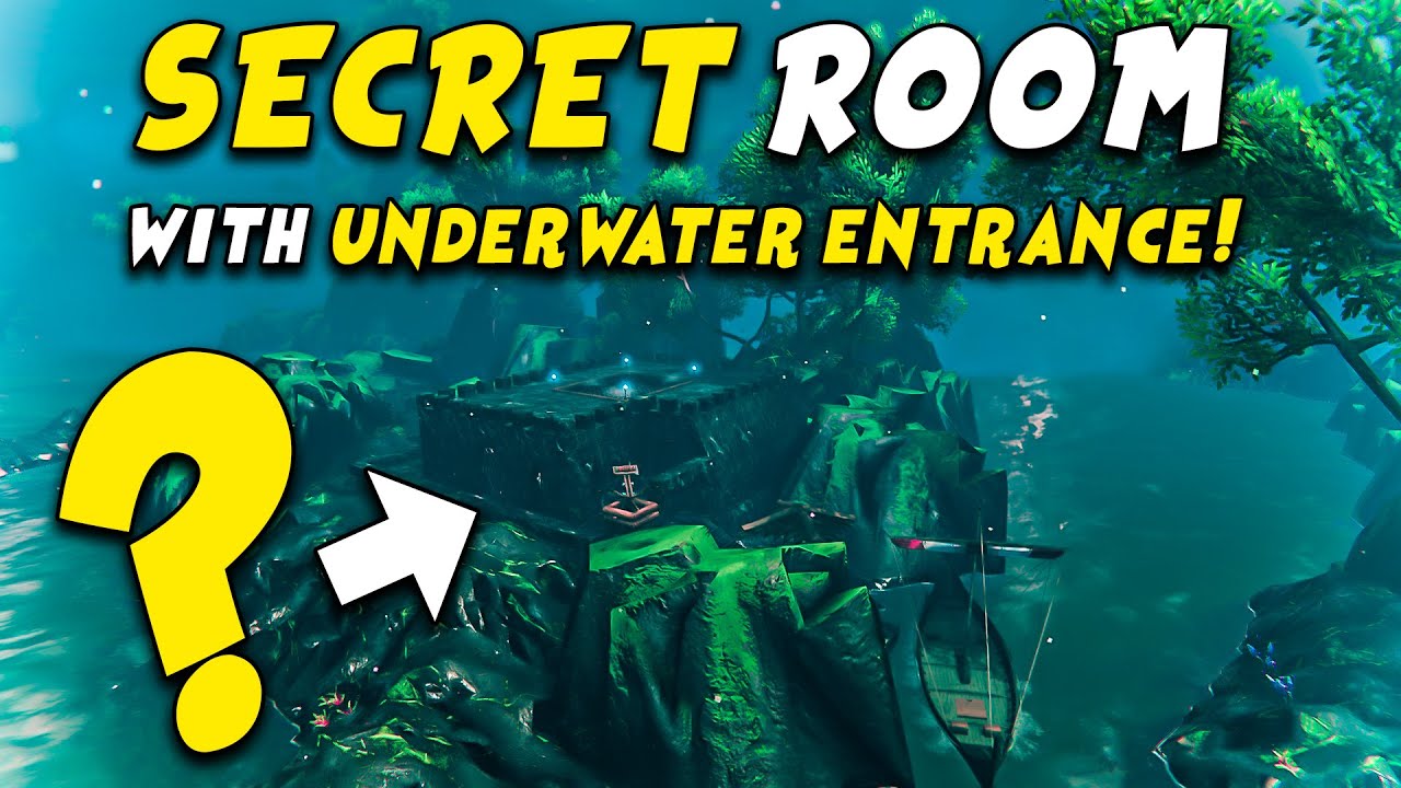 Base with Pool in Mistland - SECRET ROOM with underwater entrance ...