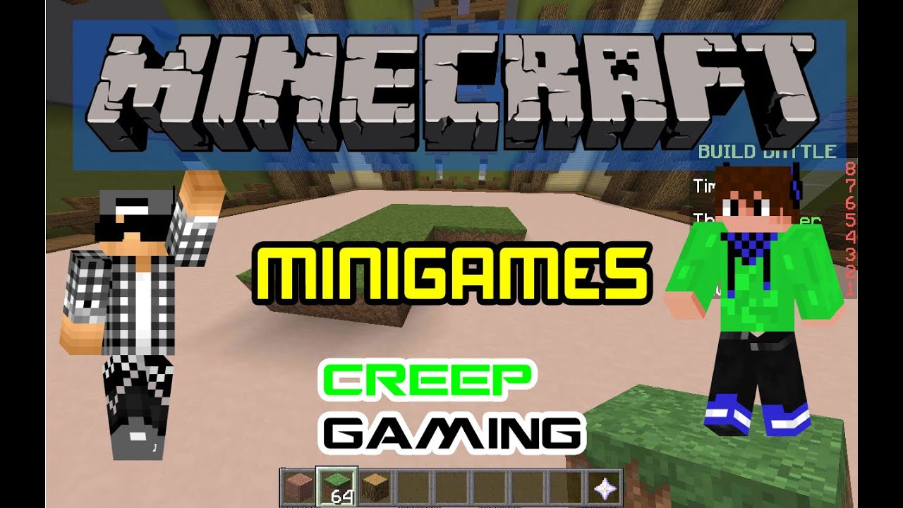 Minecraft MiniGames del 6 (BuildBattle) - YouTube