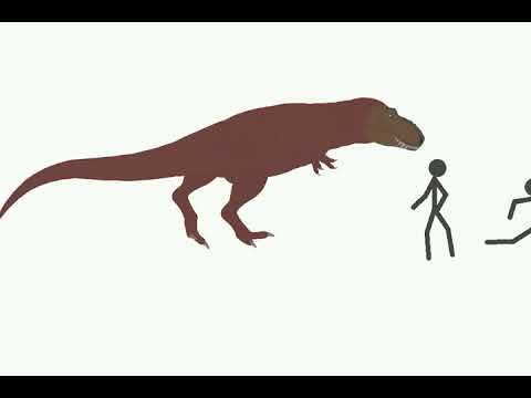 T-rex eating people - YouTube
