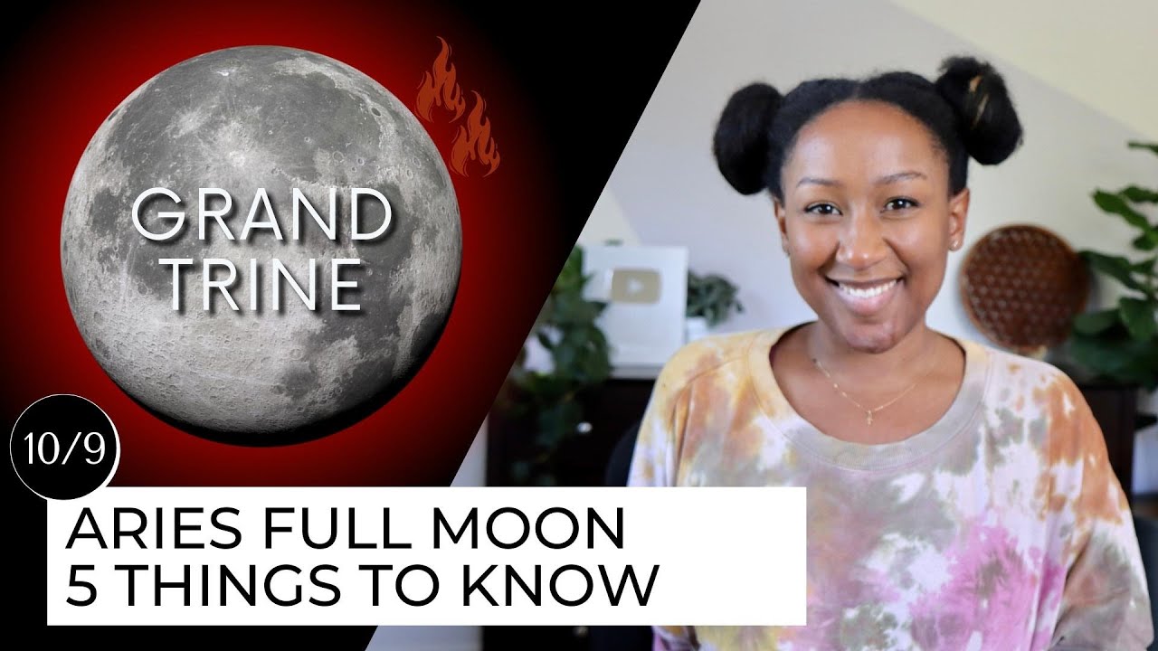 Full Moon October 9th - 5 Things to Know ♈️🔥 - YouTube