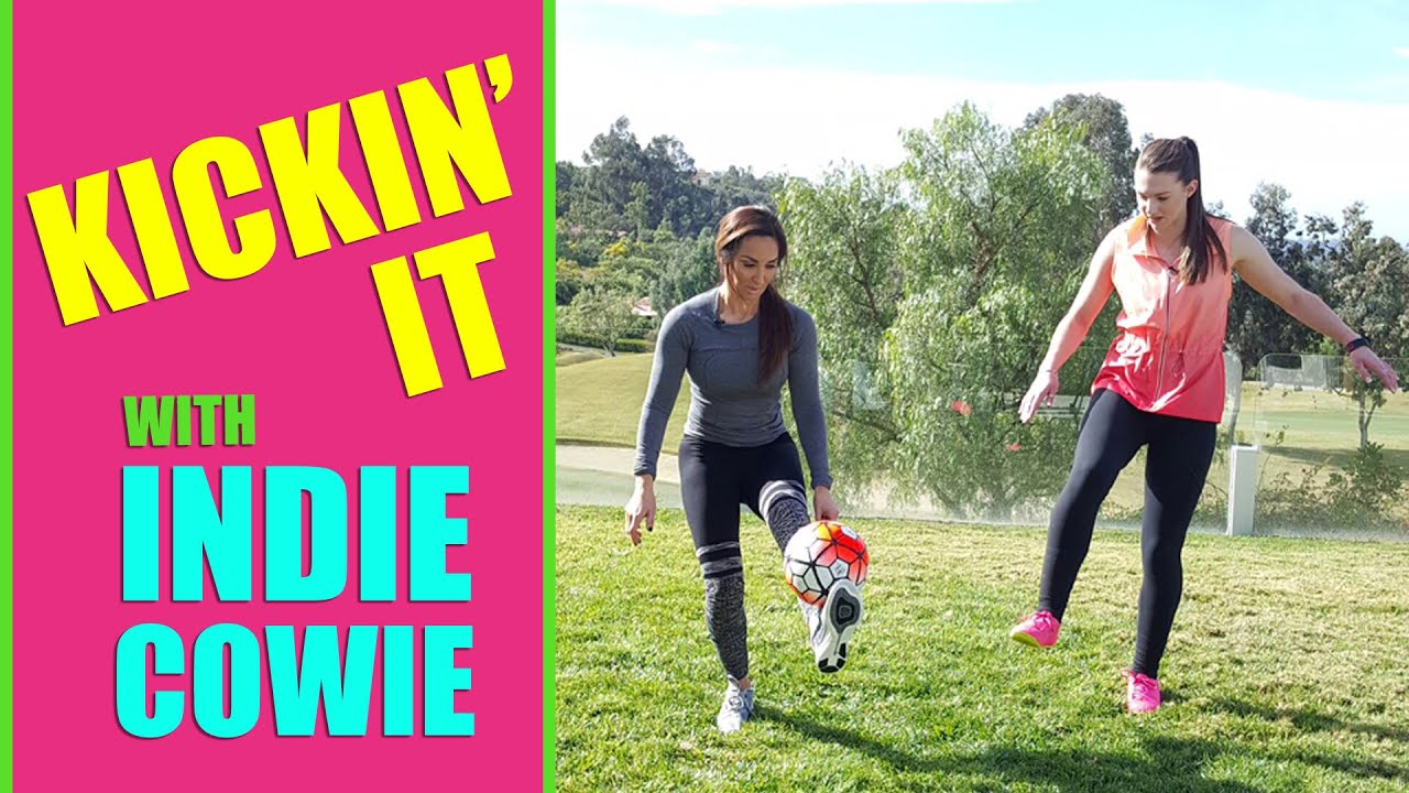 Kicking It with Indi Cowie: Freestyle Soccer Tricks | Natalie Jill ...
