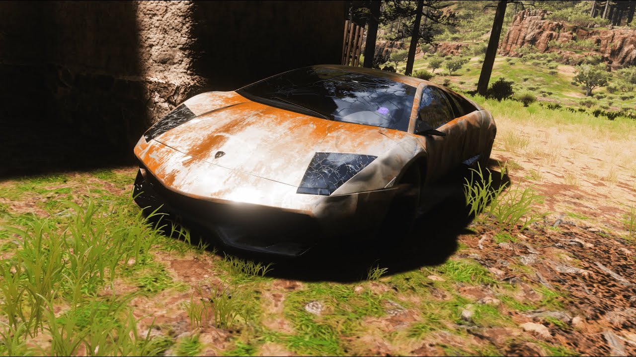 REBUILDING AN ABANDONED RUSTY WRECKED Lamborghini Murcielago SV - Forza ...