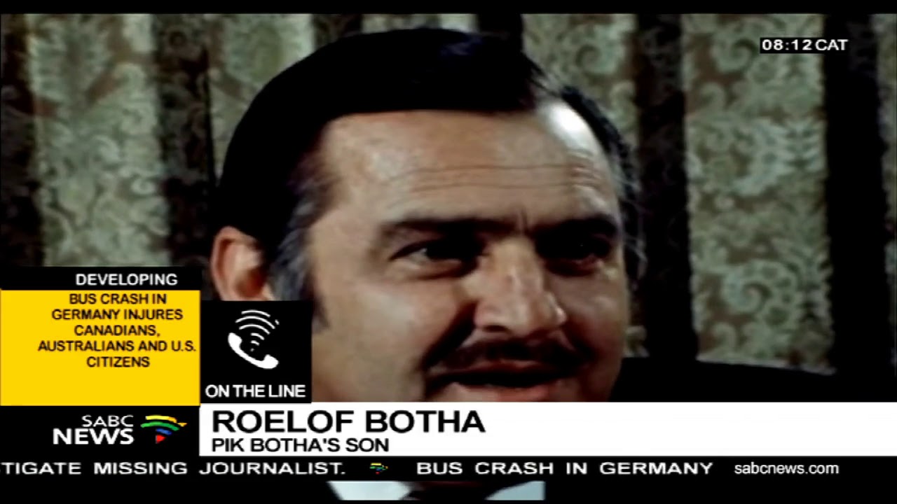 Roelof Botha on his father Pik Botha - YouTube