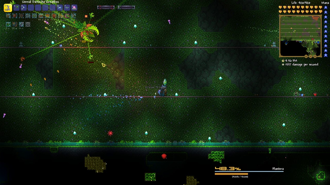 Plantera No Hit (Ranger) - YouTube