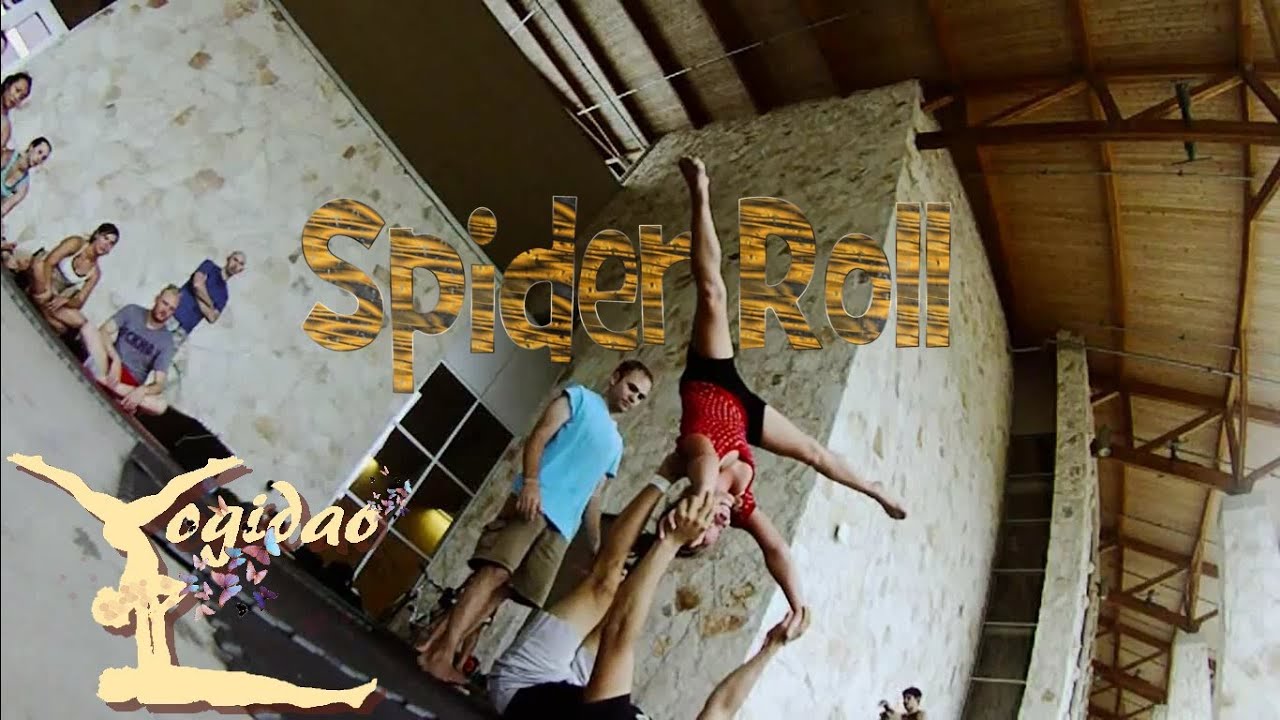 How to AcroYoga - Spider Roll Washing Machine Tutorial - YouTube