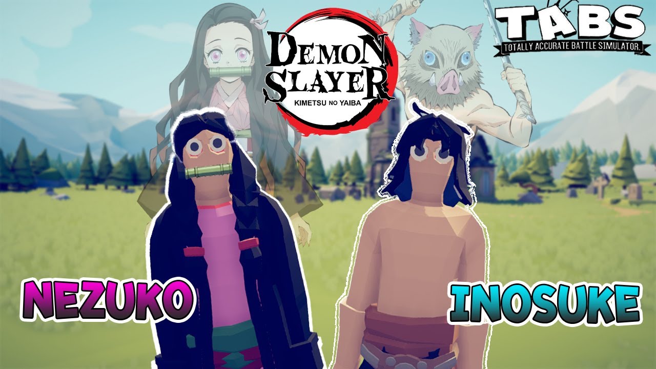 จะเป็นอย่างไรเมื่อผมสร้าง Inosuke และ Nezuko??? | Totally Accurate ...