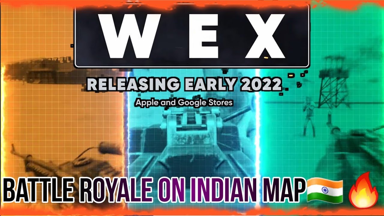Wex Mobile Teaser | New Indian Battle Royale Game announced | Clegary ...