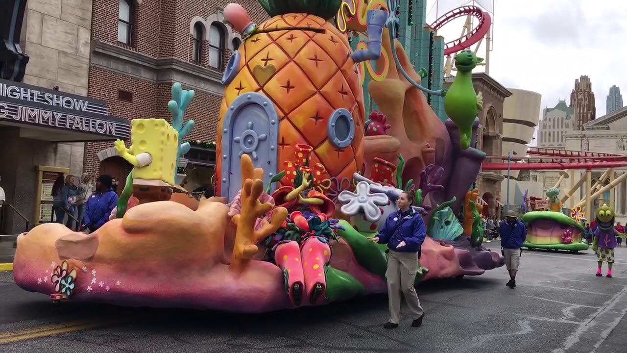 Universal’s superstar parade at universal studio orlando - YouTube
