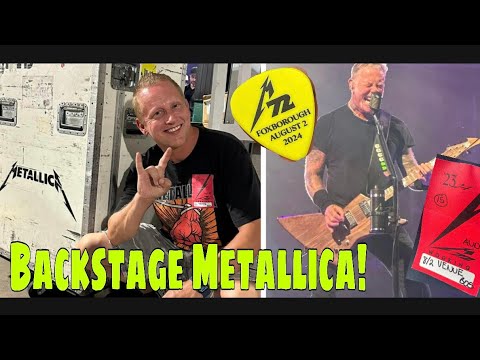 Metallica Backstage Behind the Scenes + Concert Footage 2024 M72 US ...