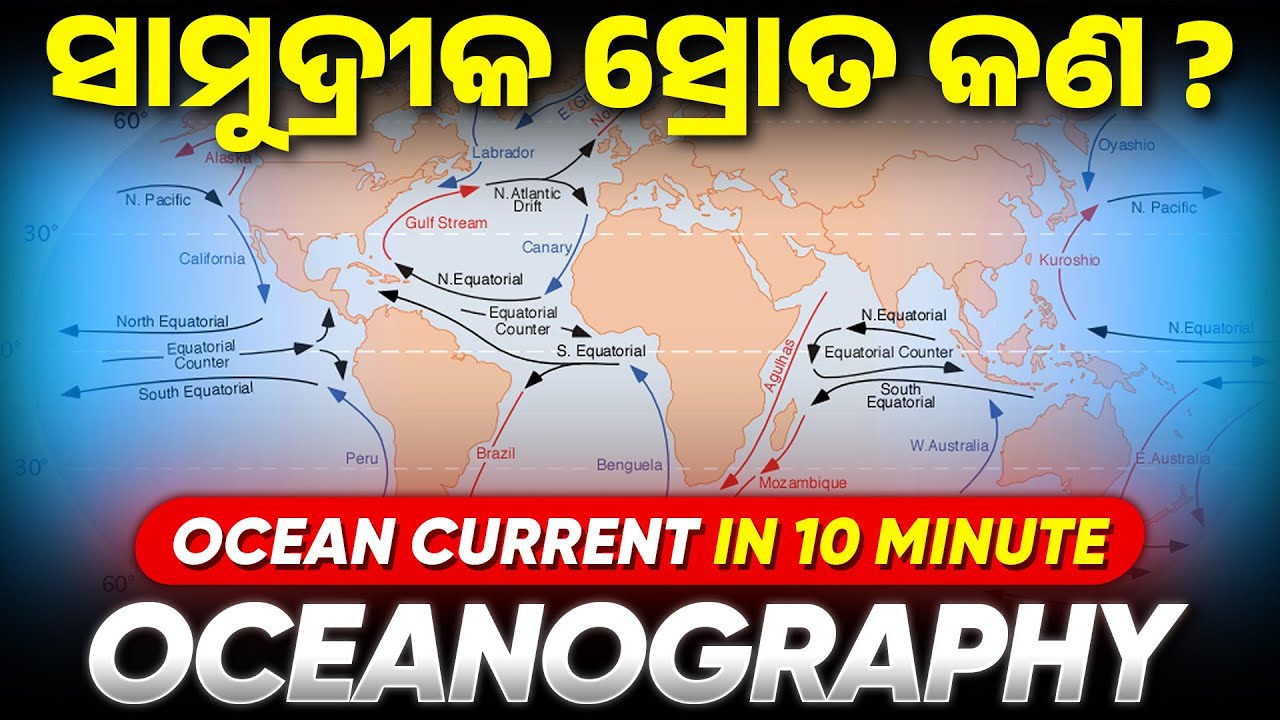 Ocean Currents Explained in 10 Minutes 🌊 | Ocean Currents in Odia ...