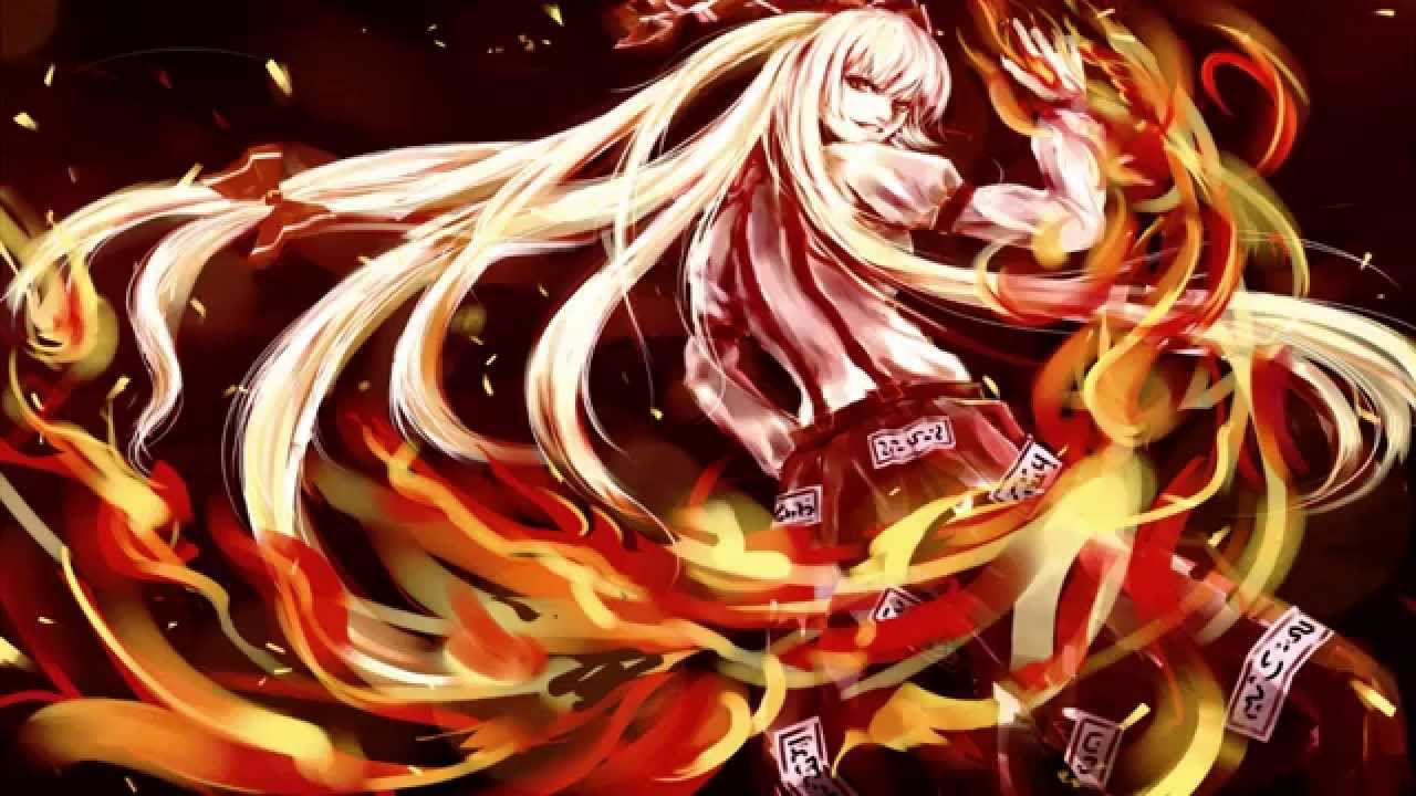 Anime Girl Fire Mage