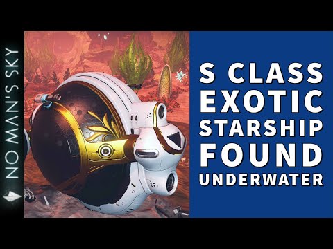 Cute S Class EXOTIC STARSHIP Location & On Planet Coordinates Explained - No Man's Sky