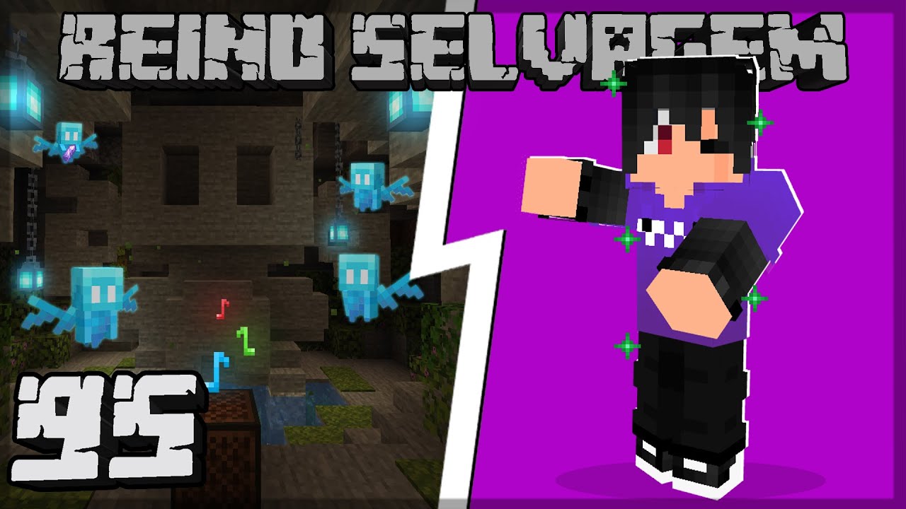 EU CONSTRUÍ um Santuário "Secreto" dos ALLAY! Minecraft Reino Selvagem ...