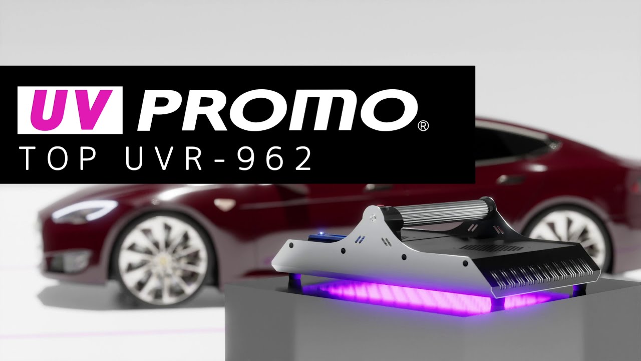 【新製品】UVLED照射器 UV PROMO TOP UVR-962 - YouTube