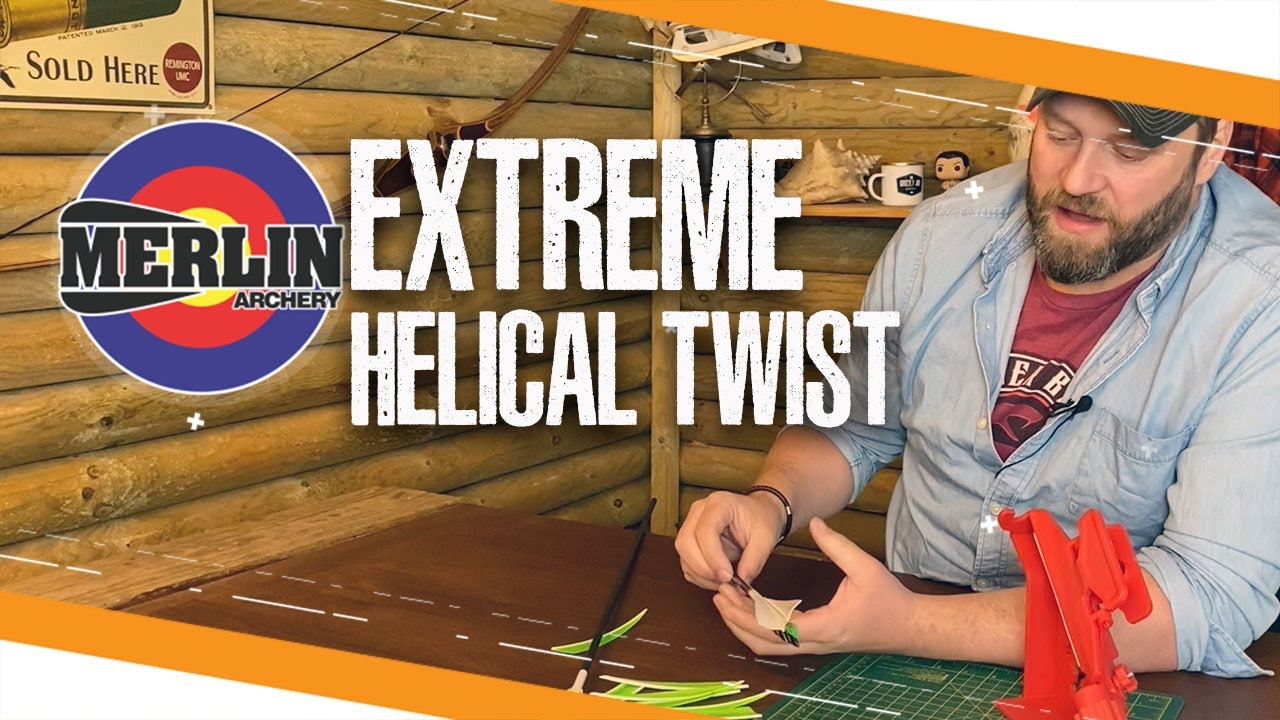 How to get an Extreme Helical Twist on your feathers - YouTube