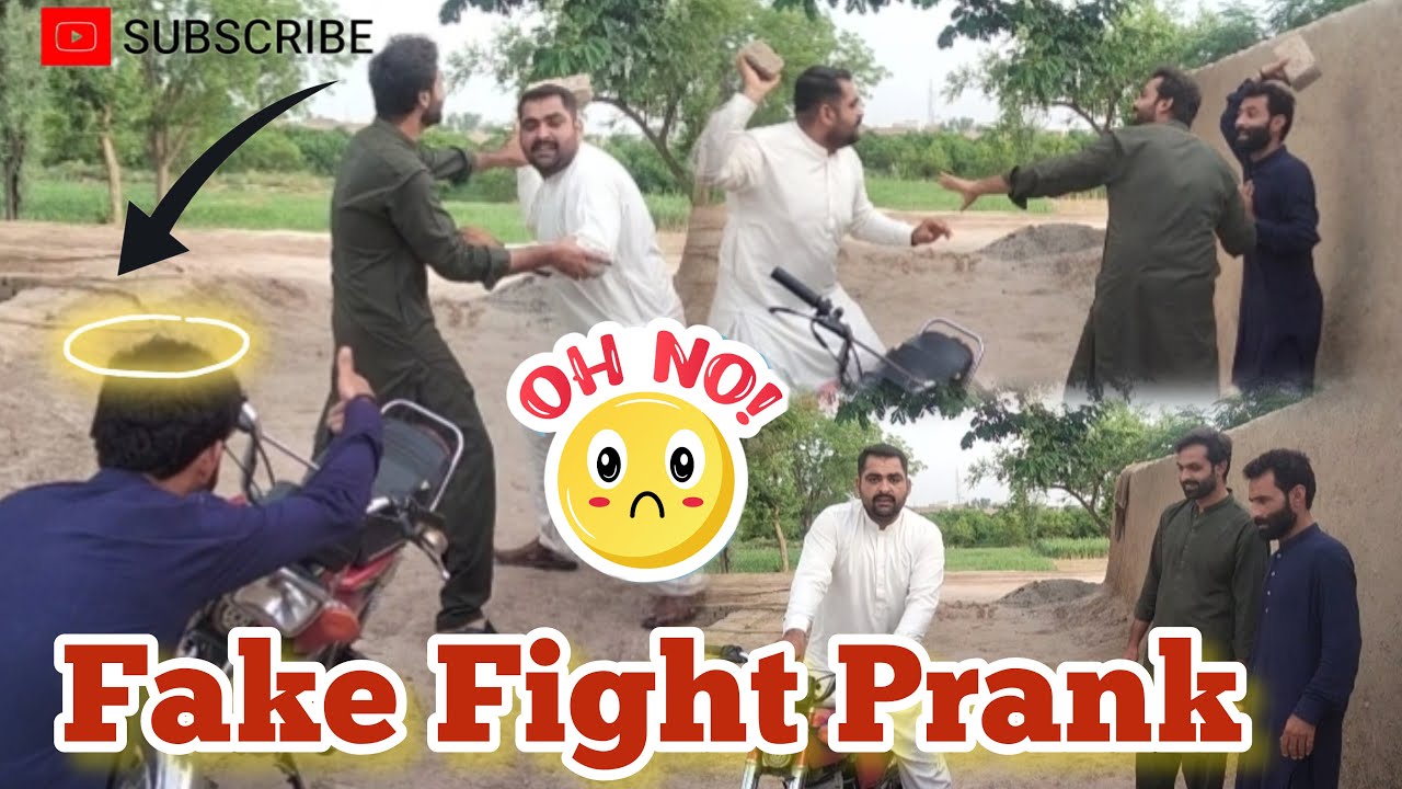 Fake👉 Fight Prank With Rehmat | prank on brother 😨 | Vlog 29 - YouTube