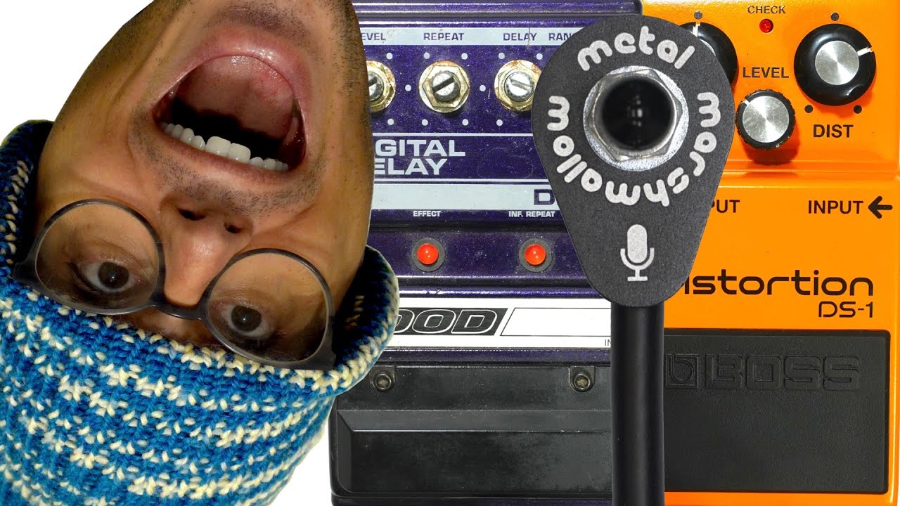 How to use a Contact Mic with Guitar Pedals - YouTube