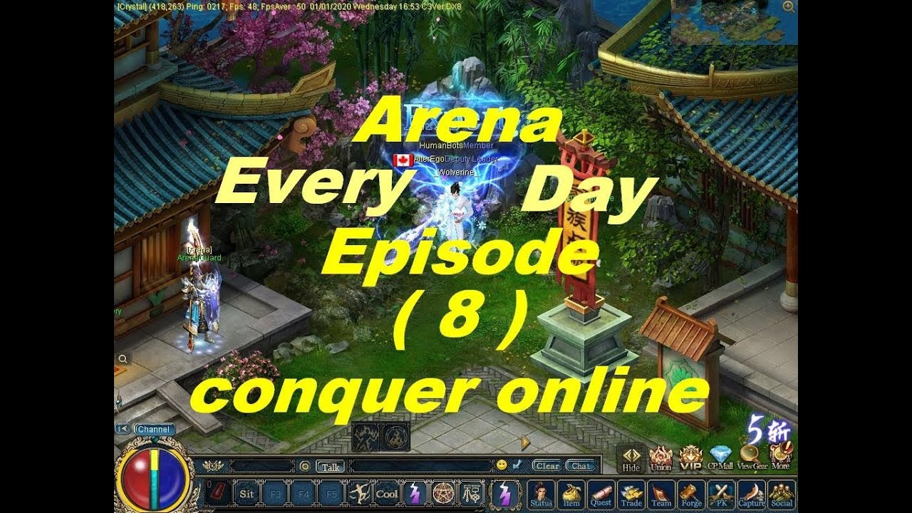 Arena Every Day Episode ( 8 ) conquer online - YouTube