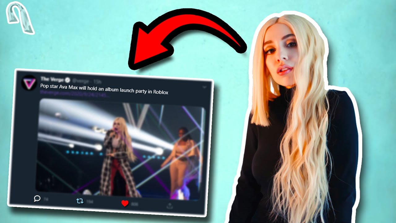 NEW Ava Max ROBLOX Event - YouTube