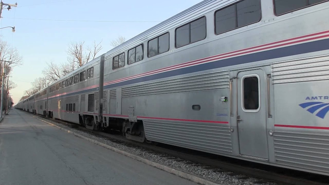 Amtrak Auto Train 52 Ashland, VA 4 1 14 - YouTube