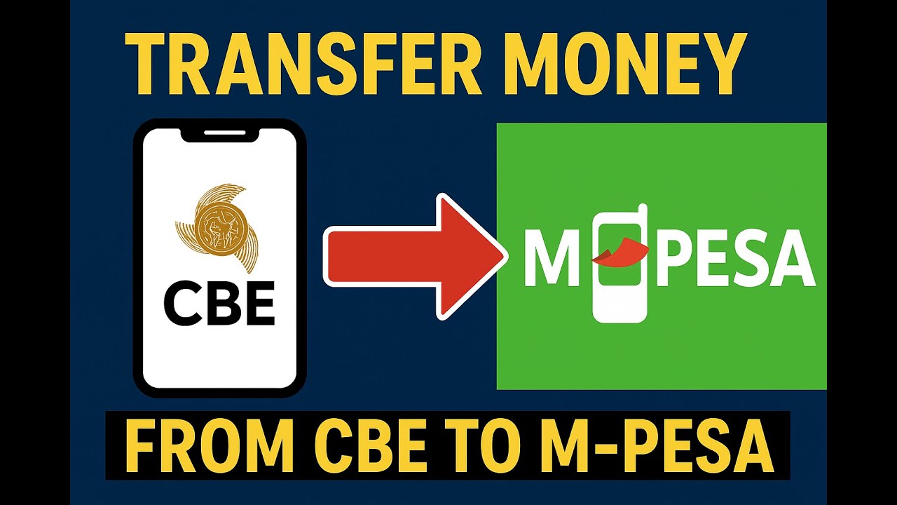 ከCBE Account ወደ M-PESA Account ገንዘብ ለማስተላለፍ | Transfer Money From CBE ...