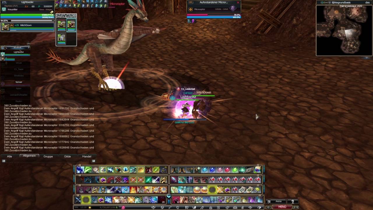 Rappelz Epic 9.4 Revived PP Boss Solo with Mercenary - YouTube