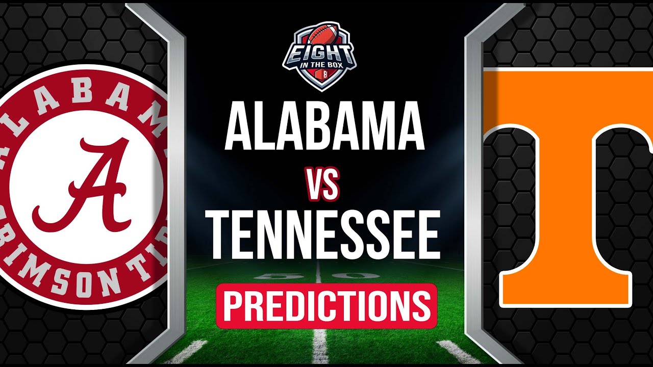 Alabama Crimson Tide Vs Tennessee Volunteers College Football ...